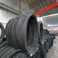 China Black Low Carbon Steel Wires In Coil GA 20 21 Customized Size Steel Rope Rod for sale