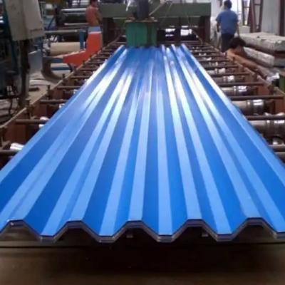 China Customized Size Zinced Steel DX51D Z100 Hot-Dipped Galvanized Colored Pre-painted GI Corrugated Plates with SGS Certificate for sale