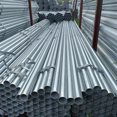 China Hot-dipped Galvanized Steel Pipe DC52D Round Square Standard Connection ASTM GB ASME JIS DIN E for sale