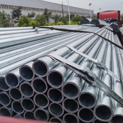 China Innovative Technology ASTM Standard Galvanized Steel Pipe Tube 80g 100g 120g Zinc Layer For Zinc Coating for sale