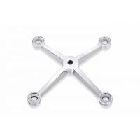 China Facade Hardware Spider Clamp Glass Bolt Curtain Wall  Silver Customized for sale