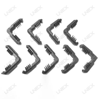 China Aluminum Super Spacer Bar Insulating Glass Storm Window Corner Keys Plastic for sale