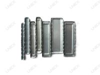 China Black Bendable Aluminum Window Spacer Connector Stainless Steel Straight for sale