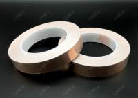 China 0.11mm Conductive Self Adhesive Copper Foil Tape Connecting Smart Wire for sale