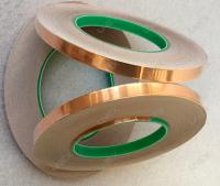 China 0.11mm Conductive Self Adhesive Copper Foil Tape Connecting Smart Wire for sale
