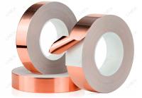 China 0.11mm Conductive Self Adhesive Copper Foil Tape Connecting Smart Wire for sale