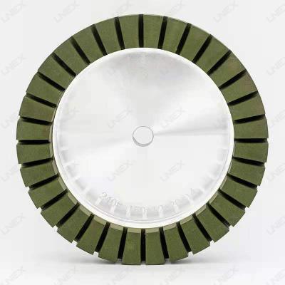 China Full Segmented Resin Bond Diamond Grinding Wheel Glass Processing for sale