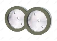 China Glass Processing Green Cup Resin Grinding Wheel 200mm for sale