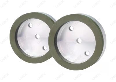 China Glass Processing Green Cup Resin Grinding Wheel 200mm for sale