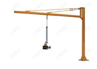 China Slewing Pillar Mounted Jib Crane Industrial Handling Equipment for sale