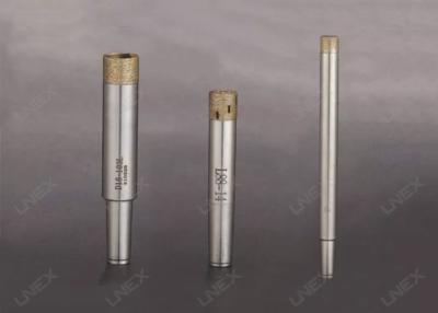 China Straight Shank Stone Bronze Deep Hole Drill Bit For Crystals for sale