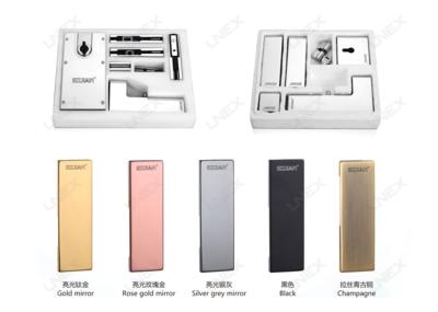 China Frameless Glass Hardware 12mm Door Patch Fitting Aluminum Alloy for sale