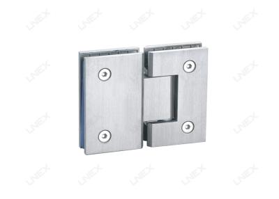 China 304 Glass Hardware Luxury Frameless Glass Shower Door Pivot Hinge 1000mm for sale