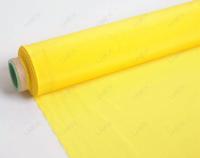 China 365 Micron White Yellow Polyester Silk Screen Printing Mesh  136cm for sale