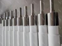 China 0.08mm Ceramic Rollers Tube For Tempering Furnace 1.95g/cm3 30Mpa for sale