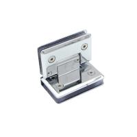 China 5mm Thickness PSS Finish Glass Shower Door Hinge Clamp 90D For Shower Room for sale