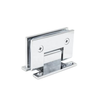 China Solid Brass H Type 90D Glass Shower Door Hinge Replacement 90x55mm for sale