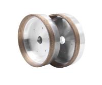 China Continuous Chamfering 130mm Glass Grinding Wheel Polishing Abrasive Diamond Cup for sale