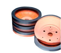 China Segmented Cup Bowl Shape 22mm Resin Grinding Wheel For Bottero Beveling Machine for sale