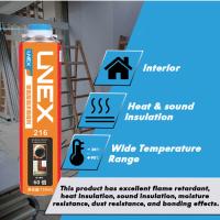 China Unex One Component Polyurethane Foam Multi Purpose Moisture Curing for sale