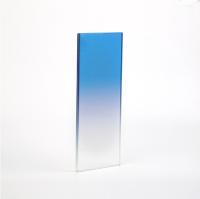 China Colored 1.14mm Pvb Interlayer Film Tempered Laminated Glass Tinted Double Tempered Glass for sale