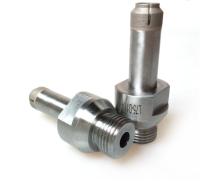 China 45mm Glass Drilling Tools Stainless Steel Threaded Joint for sale