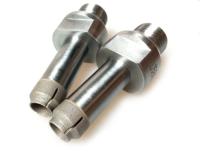China 45mm Glass Drilling Tools Stainless Steel Threaded Joint for sale