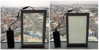 China Glass 0.35mm Pdlc Smart Film For Switchable Smart Glass for sale
