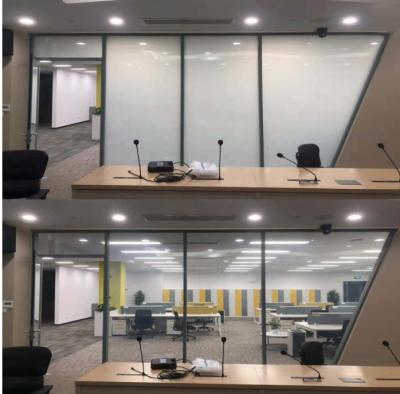 China Switchable Glass Pdlc Film Smart Self Adhesive Privacy Glass For Projector for sale