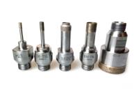 China Customized Threaded Shank Diamond Core Drill Bit For Glass for sale