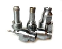 China Customized Threaded Shank Diamond Core Drill Bit For Glass for sale