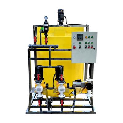 China Sewage Treatment Automatic Dosing Device Pac/Pam Polyaluminum Chloride Mixing for sale