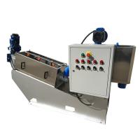 China SS304 Screw Type Sludge Dehydrator Pasture Sewage Treatment Automatic 3m3/H for sale