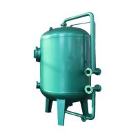 China Shallow Quartz Sand Activated Carbon Stainless Steel Filter Automatic Backwashing for sale