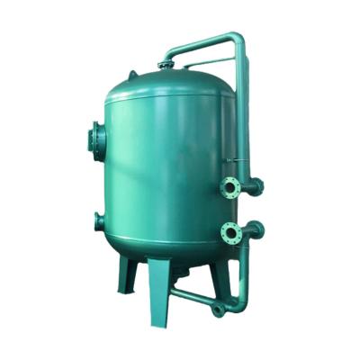 China Shallow Quartz Sand Activated Carbon Stainless Steel Filter Automatic Backwashing for sale