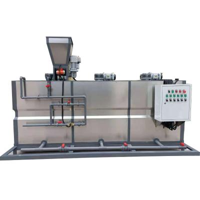 China 500L/H Three Box Integrated PAM Dry Powder Automatic Dosing Device Sewage Treatment for sale
