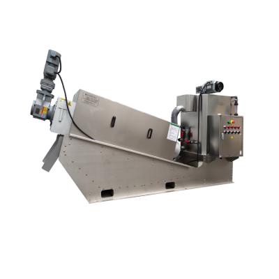 China 12m3/H Spiral Sludge Dewatering Machine Stainless Steel Coal Slime Sludge Dewatering for sale