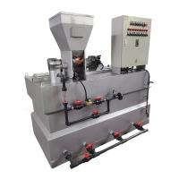 China 1500L/H Integrated Automatic Dosing Device PAC/PAM Chlorine Acid Alkali Dosing for sale