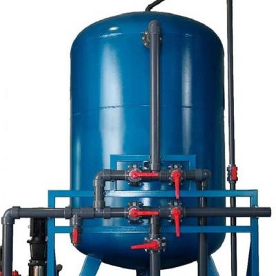 China 30m3/H Carbon Steel Activated Carbon Filter River Groundwater Shallow Sand Multimedia Filter for sale