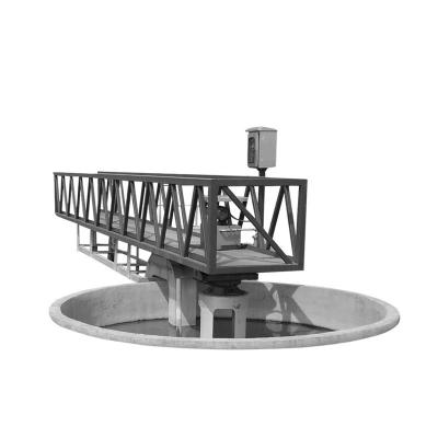 China Stainless Steel Half Bridge Peripheral Drive Sludge Scraper Sedimentation Tank for sale