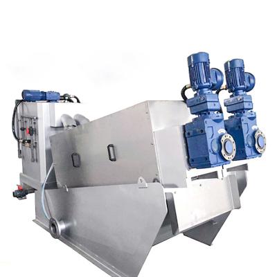 China Spiral Petrochemical Oily Sludge Dewatering Machine For Food Factory for sale
