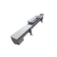 China U Type Screw Conveyor For Sludge Cement Cinder Ore Grain for sale