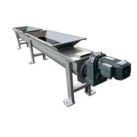 China Horizontal Carbon Steel Sludge Shaftless Screw Conveyor Movable for sale