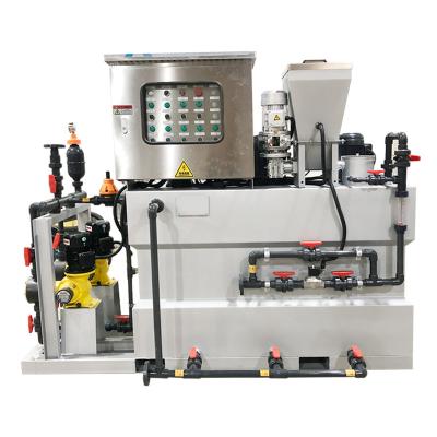 China PAM PAC Dry Powder Full Automatic Dosing Machine Acid Base Integrated for sale