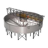 China Sewage Sedimentation Tank Center Drive Sludge Scraper 304 Stainless Steel for sale