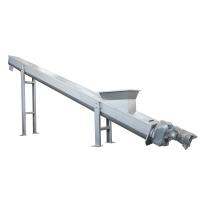China Stainless Steel Shaftless Screw Conveyor For Powder Grain Spiral Conveyor for sale