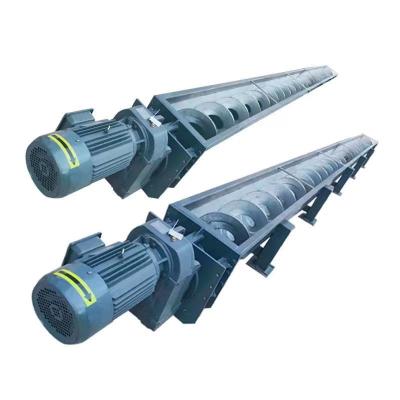 China Double Shaft Horizontal Stainless Steel Screw Conveyor 1000mm For Coal Industry for sale