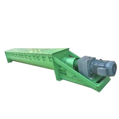 China U Type Shaftless Sludge Powder Auger Screw Conveyor Machine SS316L 1-10t/h for sale