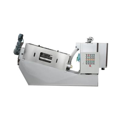 China Farm Manure Sludge Dewatering Equipment | 20m³/H Screw Press System for sale