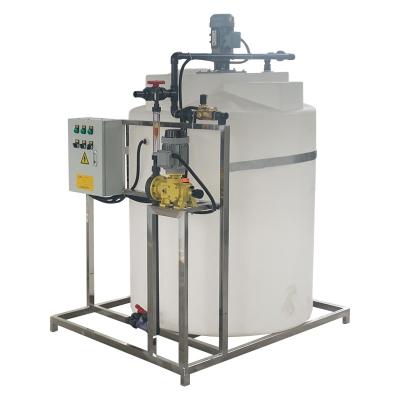 China Automated Chemical Cooling Circulating Water Dosing System 5000l/H for sale